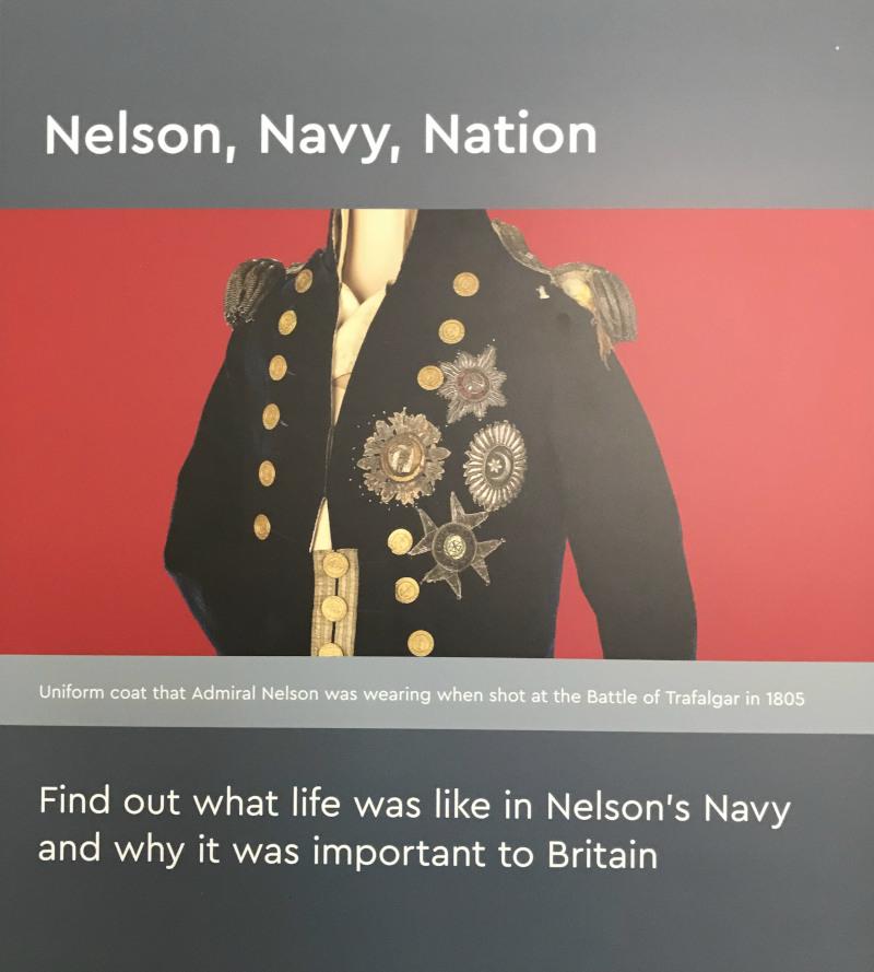 Nelson, Navy, Nation Exhibition at Greenwich Maritime Museum, London
