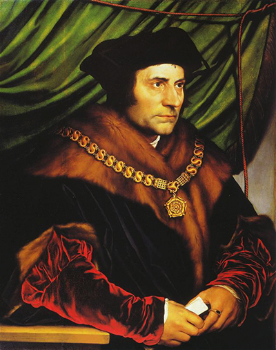 Portrait of Sir Thomas More by Hans Holbein